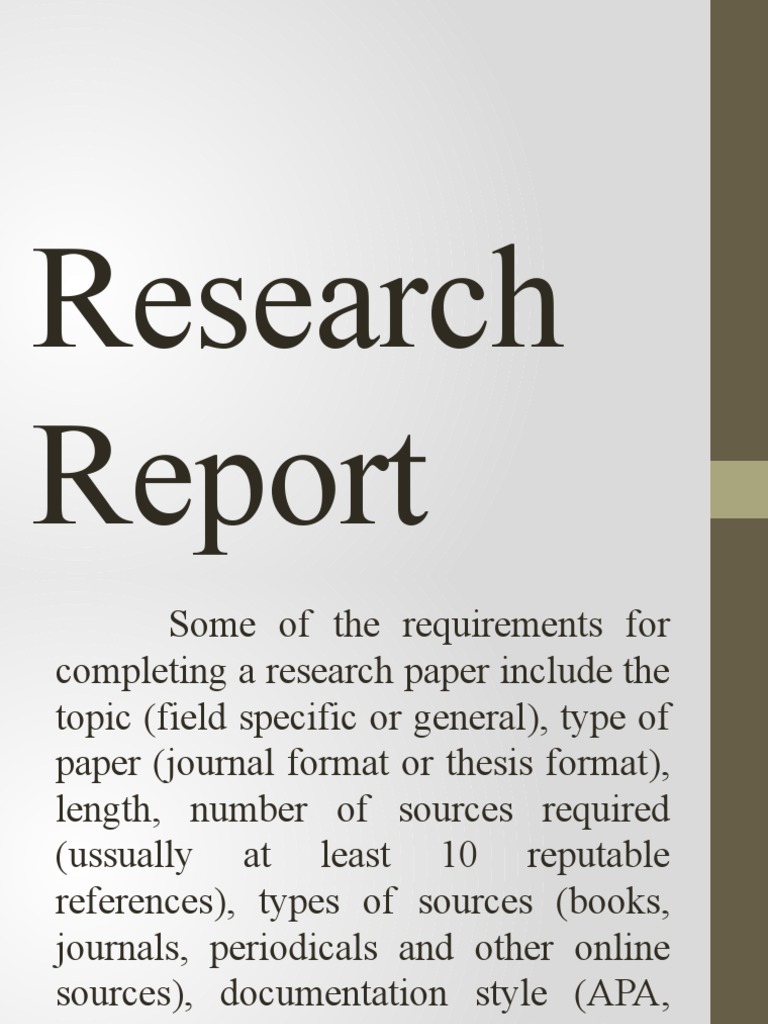 Research Report | PDF | Survey Methodology | Questionnaire
