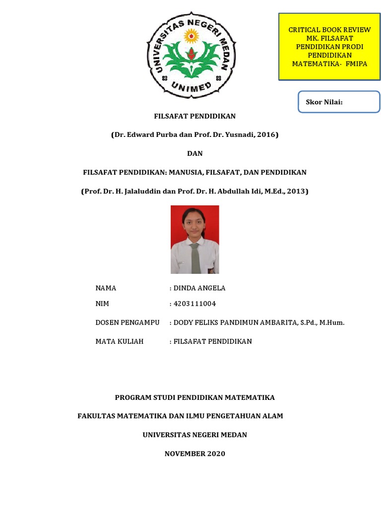 CBR Dinda Angela - PSPM 20 A | PDF | Sains & Matematika