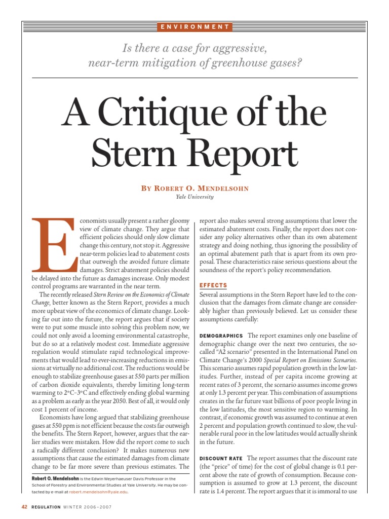 Stern Report | PDF