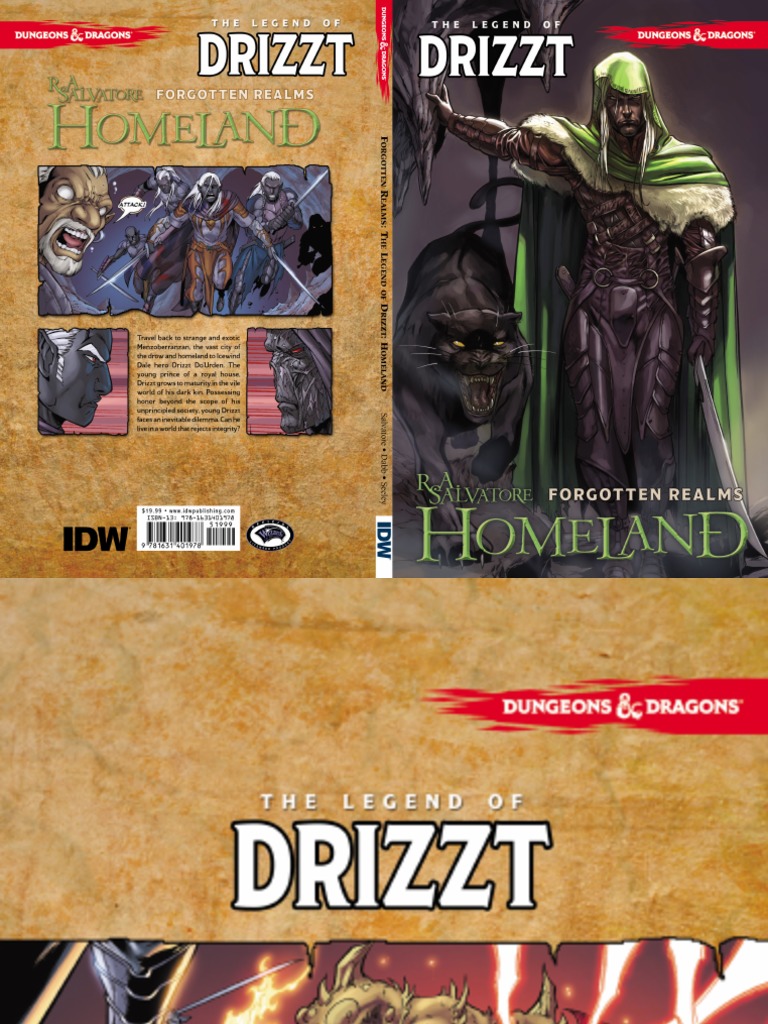 Dungeons - Dragons - The Legend of Drizzt v01 - Homeland (2015) | PDF