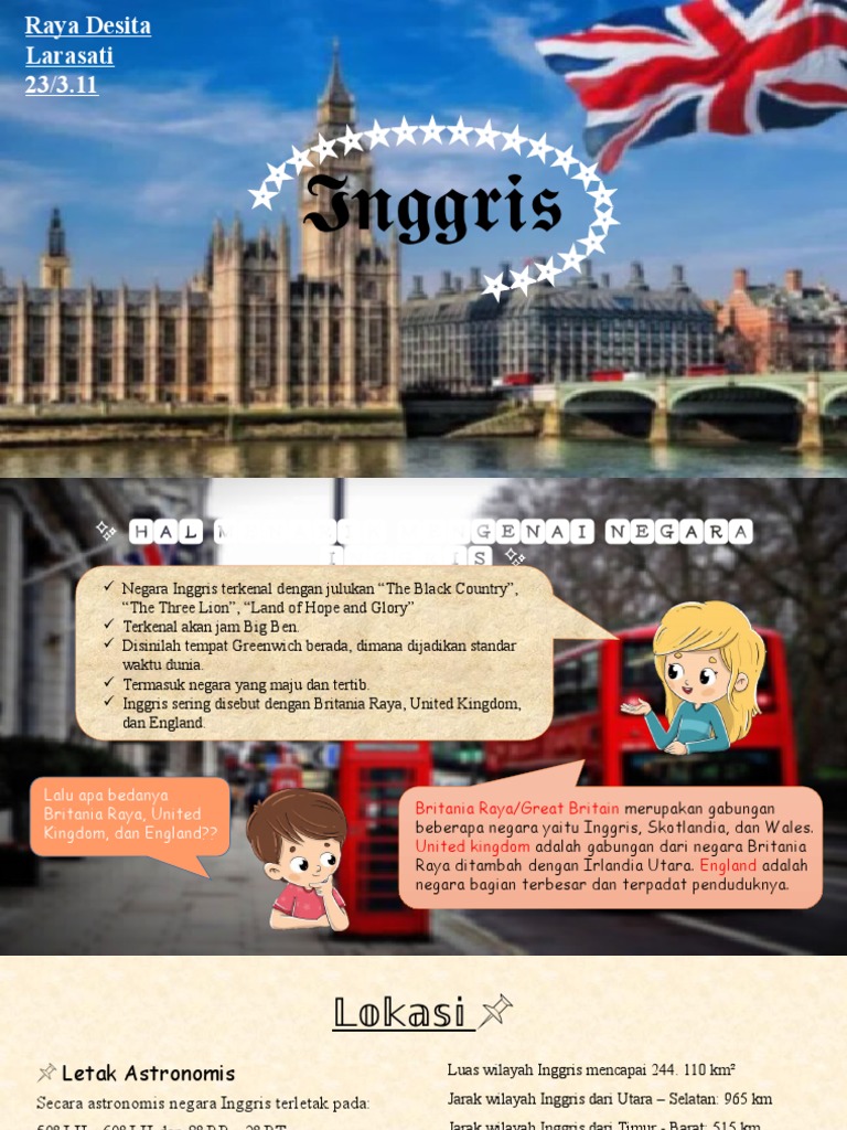 Tugas (12) PPT Negara Inggris | PDF