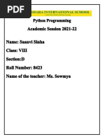 Class 12 Ip Project | PDF | Python (Programming Language) | Comma Separated Values