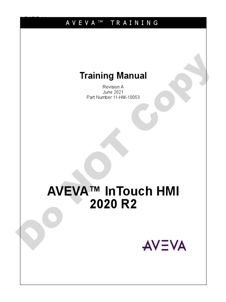 InTouch HMI 2020 R2 RevA DoNOT | PDF | World Wide Web | Internet & Web