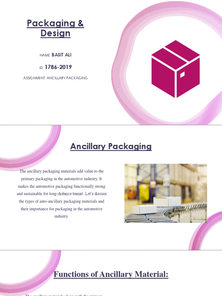 Ancillary Packaging | PDF
