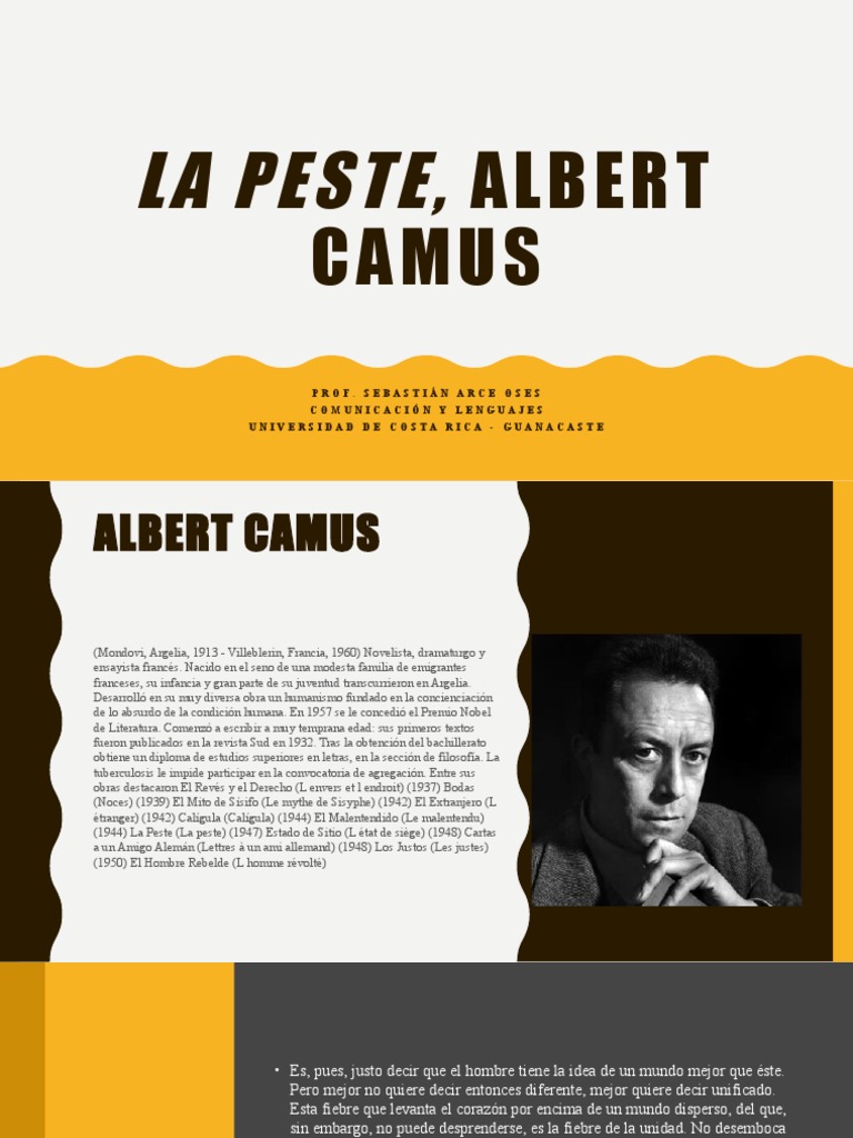La Peste, Albert Camus | PDF