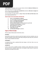 ServiceNow Client Script | PDF