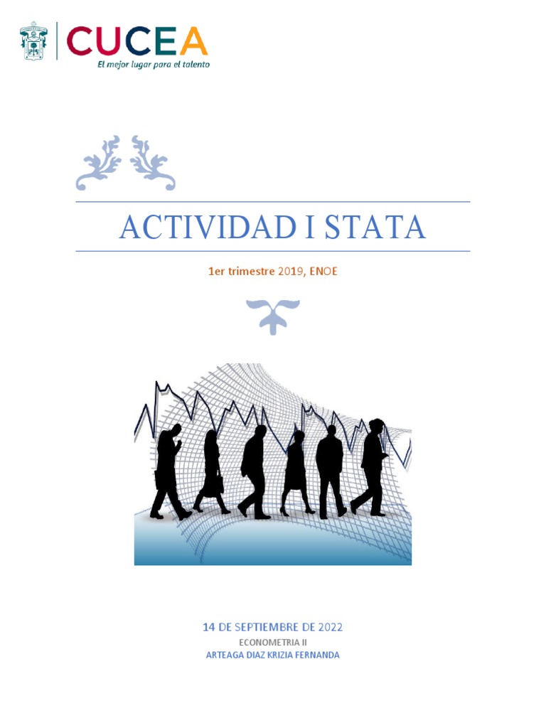 Actividad I Stata Enoe 2019 | PDF