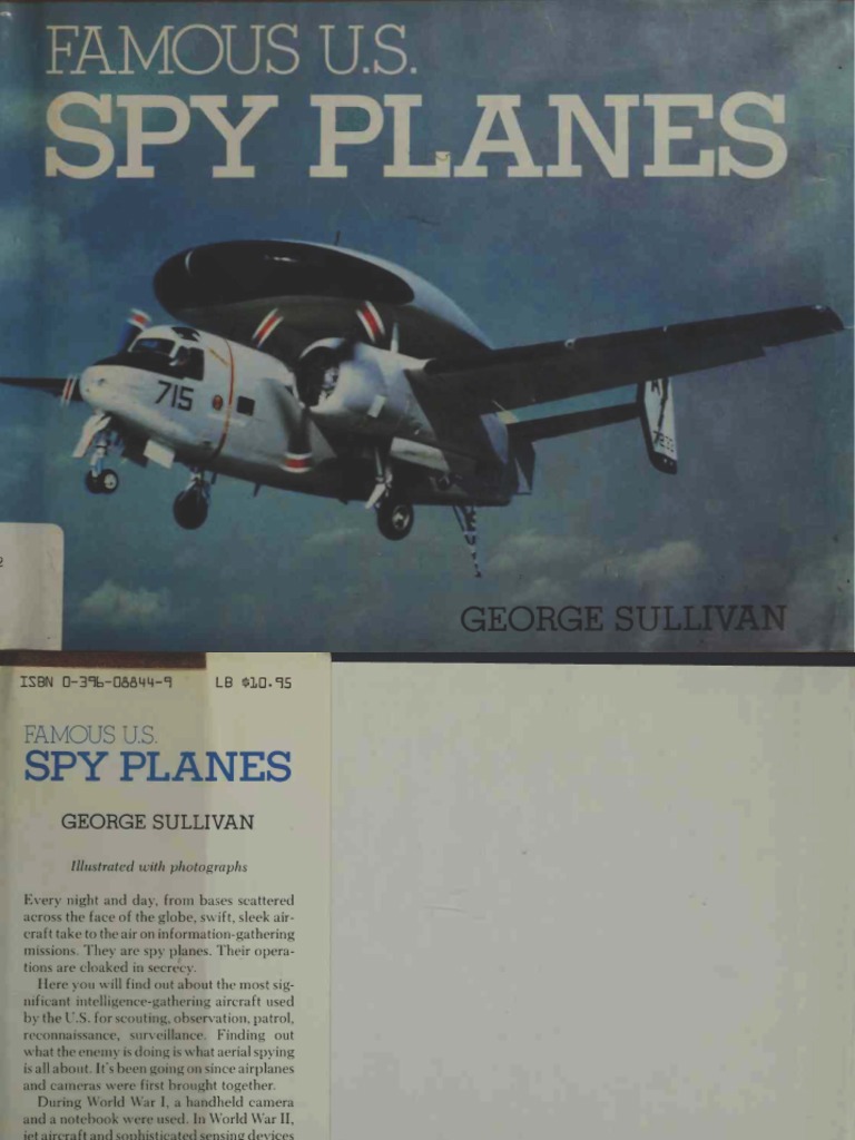 Famous U.S. Spy Planes 1987 | PDF