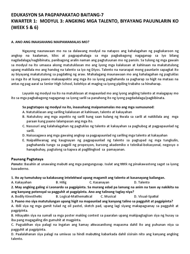 Multiple Intelligence Pdf