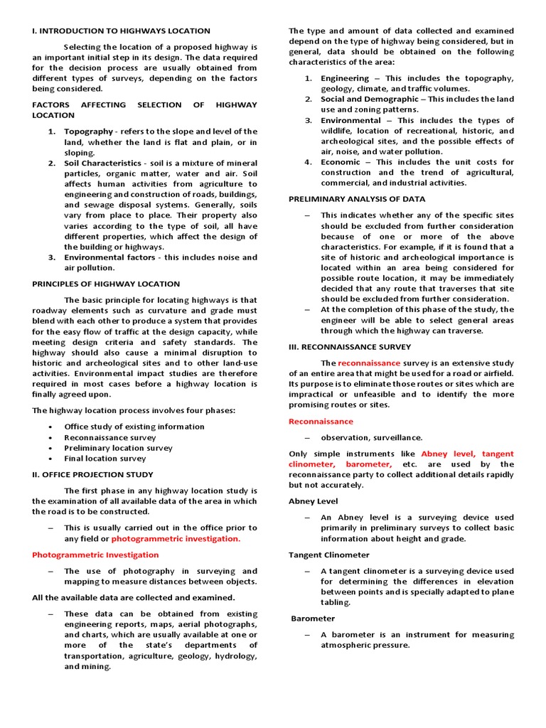 GRP 3 Highway and Railroad Engineering | PDF | Road | Traffic