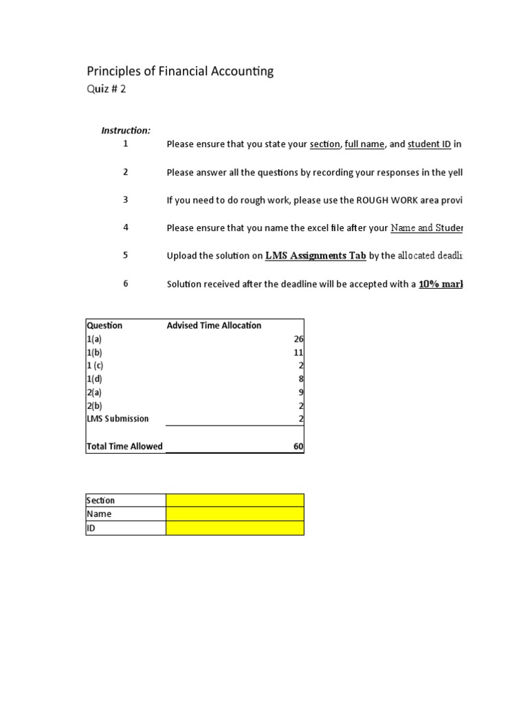 Quiz # 2 News | Download Free PDF | Debits And Credits | Expense Quiz # 2 News | Download Free PDF | Debits And Credits | Expense