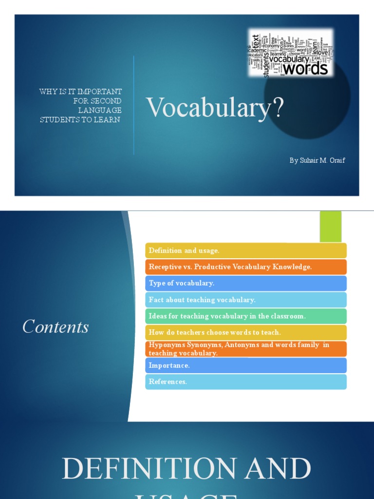 Teaching Vocabulary | PDF | Vocabulary | Teaching Method