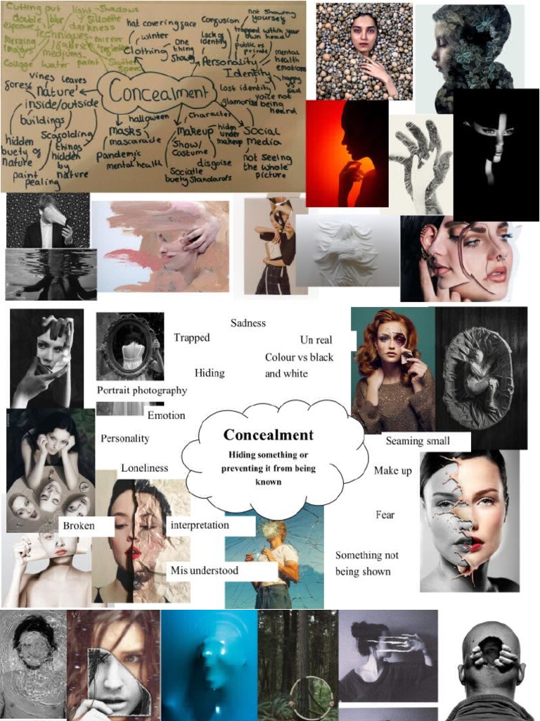 Concealment Mood Board - Part of Portfolio Part 1 | PDF