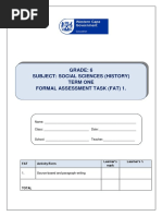 Grade 6 NST Term 4 Revision 2 | PDF | Planets | Moon