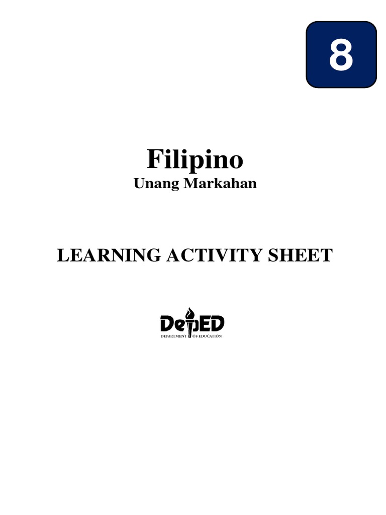 Grade 8 Filipino LAS | PDF | Philippines
