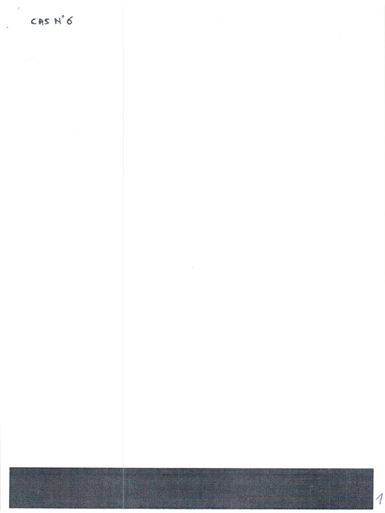 Cas 6 | PDF