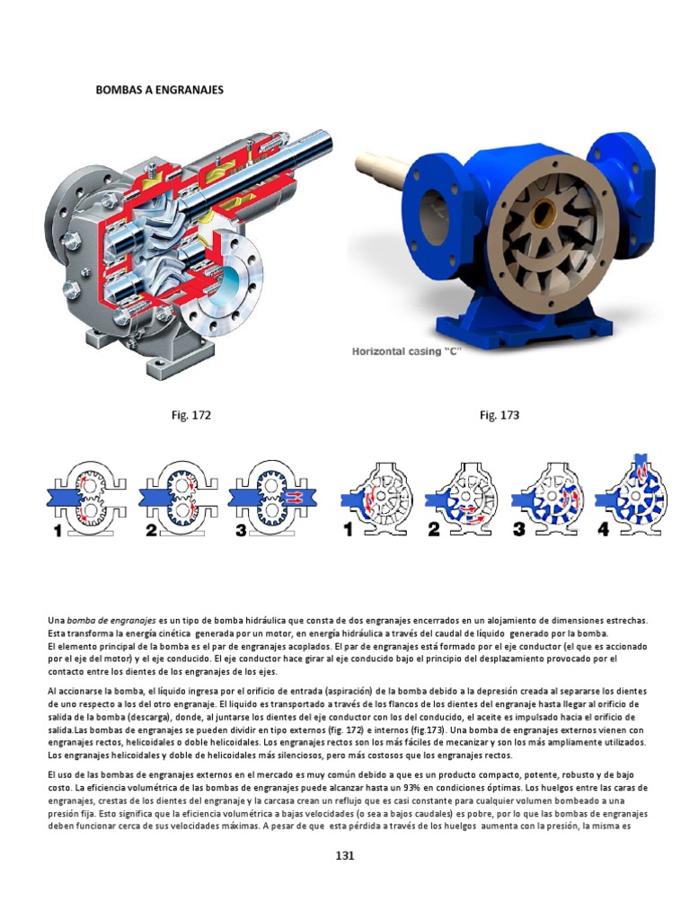 Ap - 11 - Bombas A Engranajes | PDF | Engranaje | Rodamiento (Mecánico)