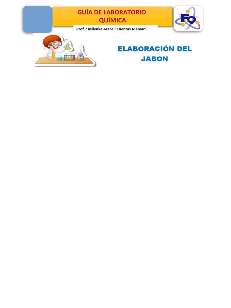 Guia de Lab Elaboracion Del Jabon | PDF
