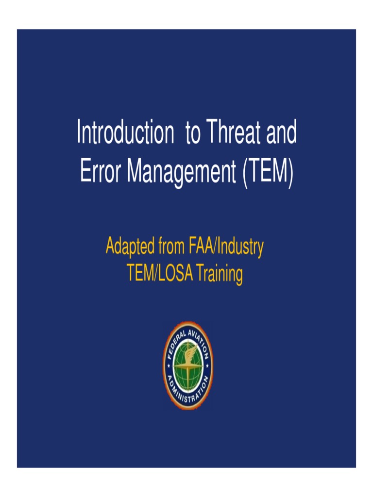 Intro To TEM Training V7a With VMax | PDF