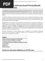 Campos de Educación Y Capacitación 2013 de La Cine (Isced-F 2013) | PDF ...