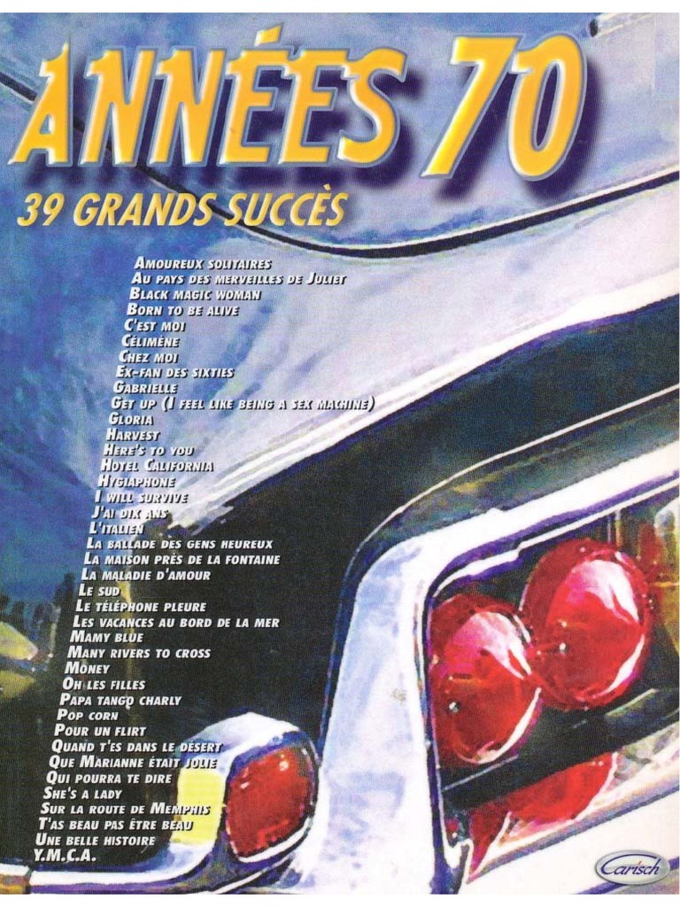 Années 70 - 39 Grands Succès | PDF