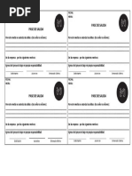 Formato Pase de Salida | PDF