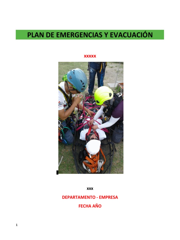 SST-PR-01 Plan de Emergencia y Evacuacion | PDF | Riesgo | Business
