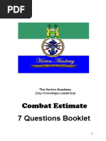 16 Stages of Battle Procedure | PDF | Reconnaissance | Military Science