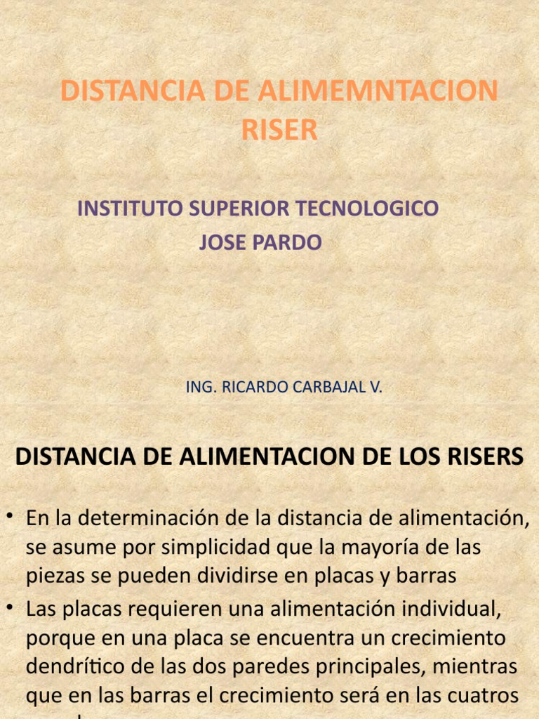 Distancia de Alimentación en Risers | PDF | Congelación | Líquidos