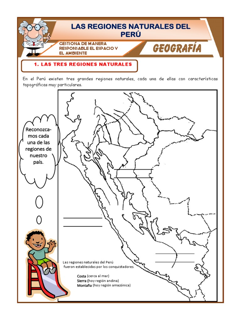 Las regiones naturales del Perú (2) | PDF