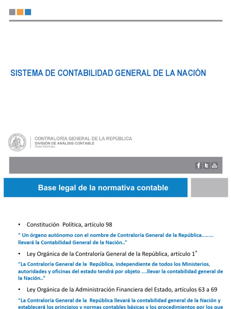 Normativa del Sistema Contable Nacional | PDF | Contabilidad | Devengo