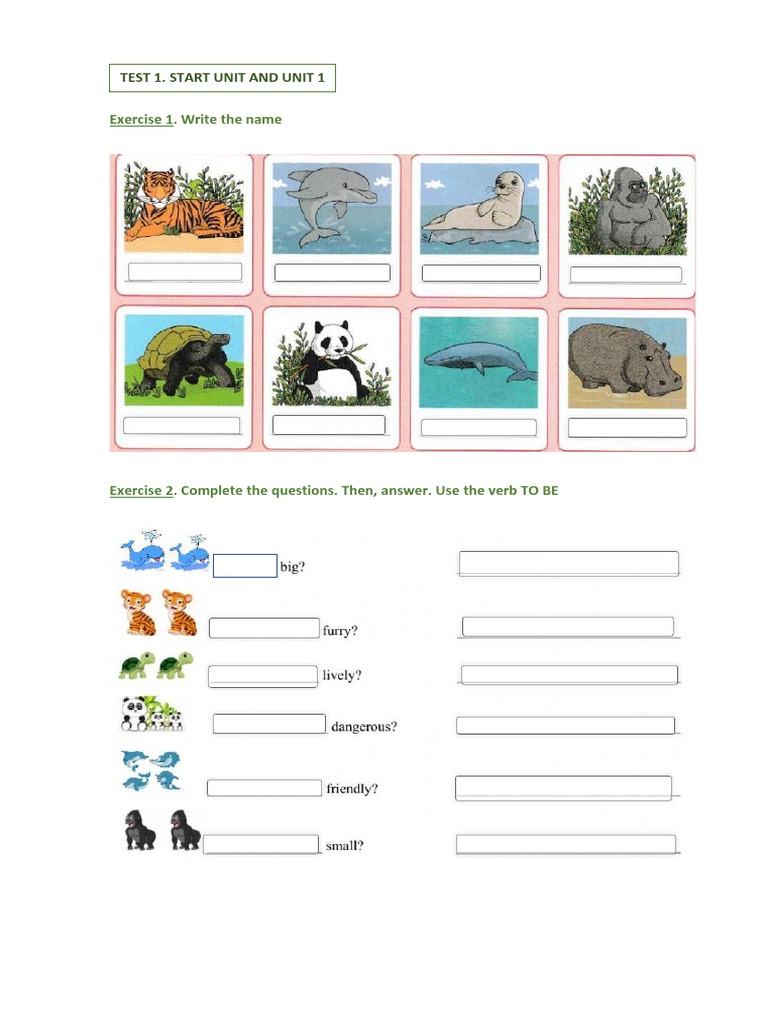 Start Unit and Unit 1 | PDF