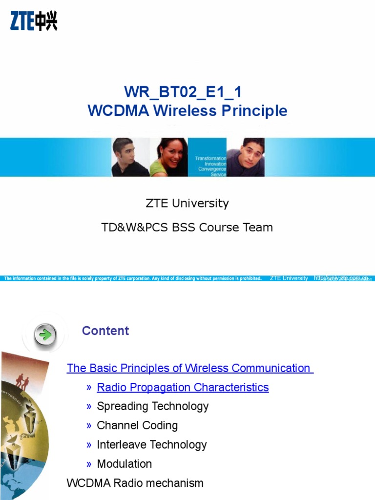 WR - BT02 - E1 - 1 WCDMA Wireless Principle 49 | PDF | Modulation | Radio