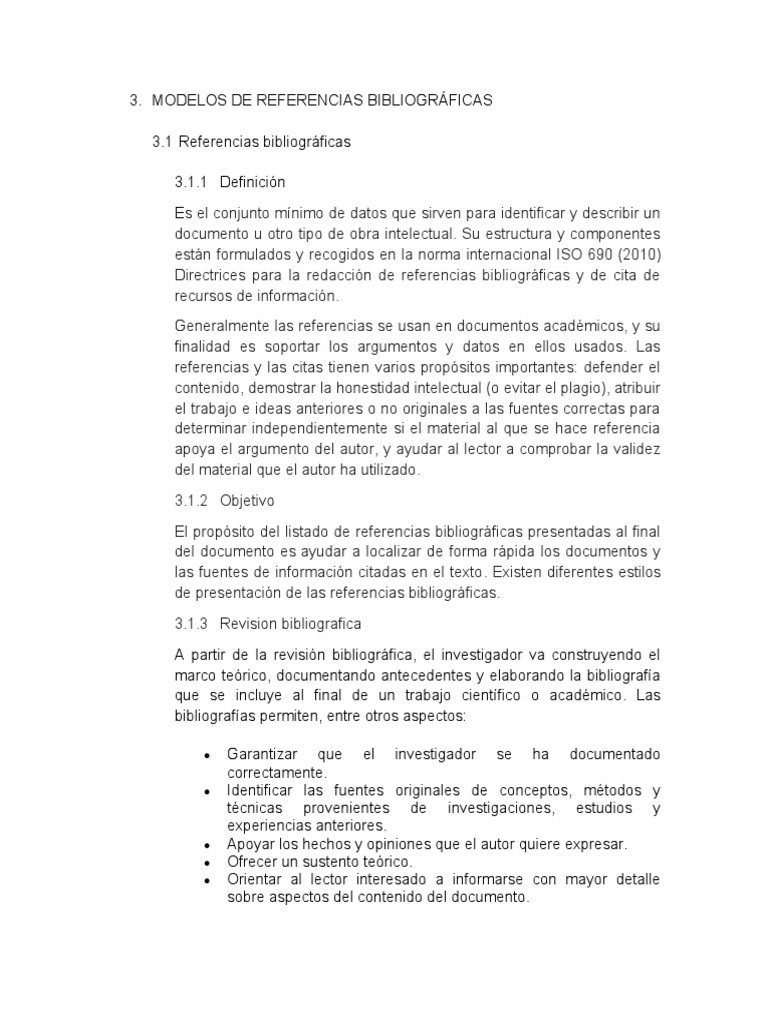 Modelos de Referencias Bibliográficas | PDF | Citación | Periódicos
