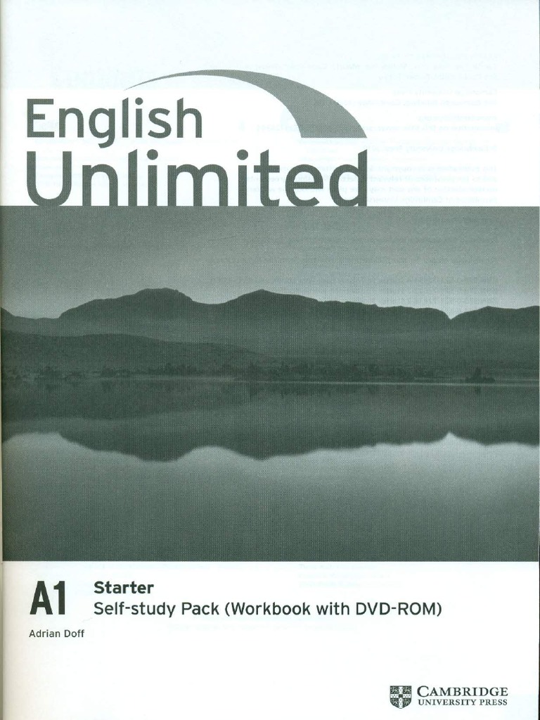 English Unlimited A1 Starter Self-Study Pack 726344 | PDF