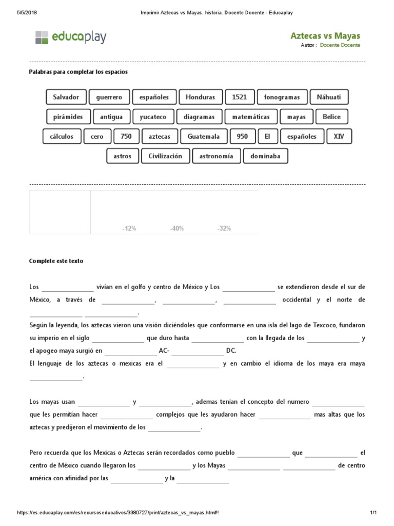 Aztecas y Mayas: Comparativa Histórica | PDF | Civilización maya | México