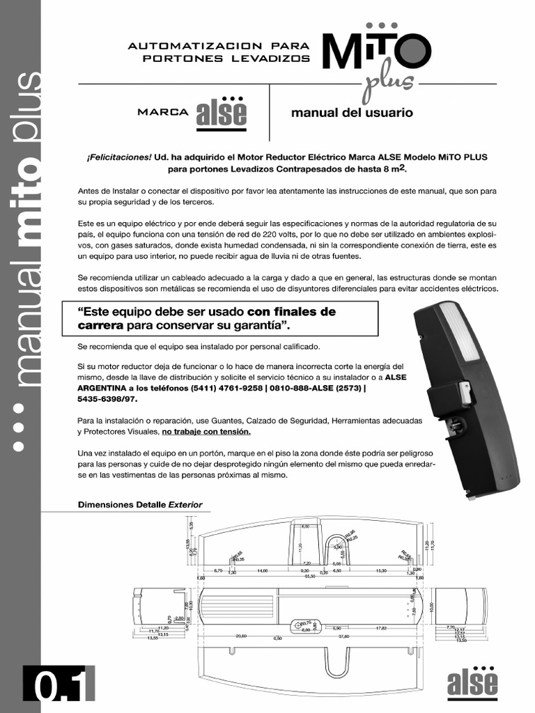 Manual MITO Plus | PDF