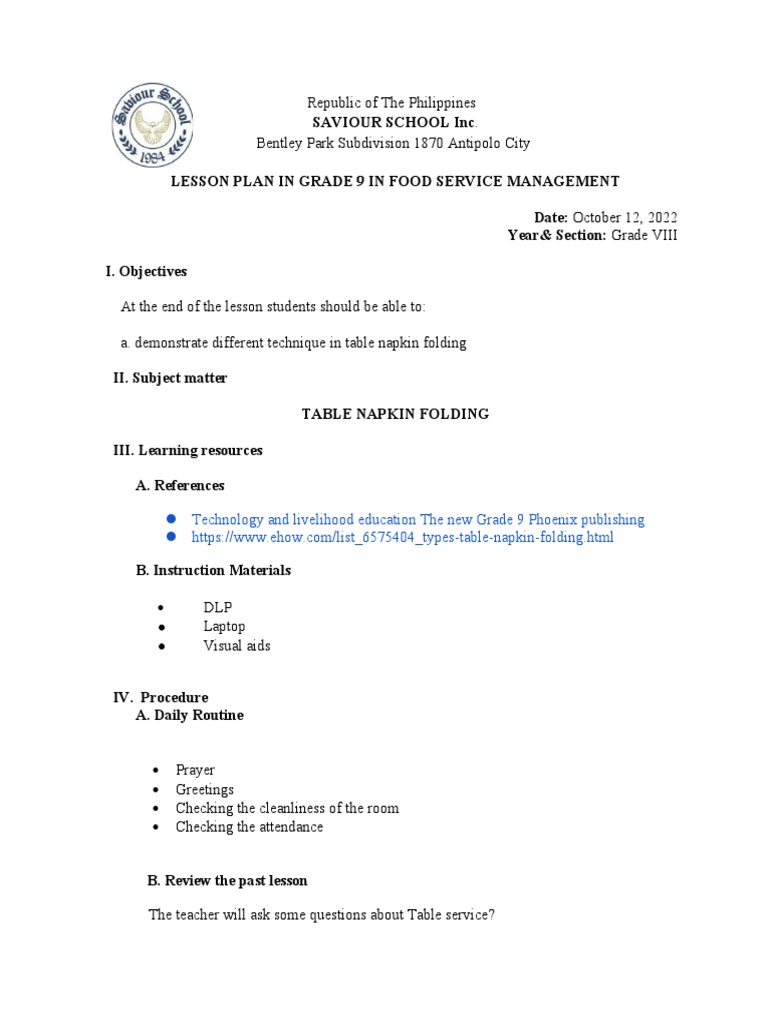Tle 9 Demo Final | PDF