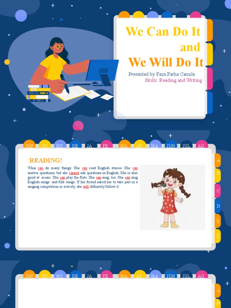 Materi "Can" and "Will" | PDF | Human Communication | Cognitive Science