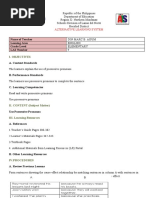 LESSON PLAN IN HOMEROOM GUIDANCE Grade 3 Mar8 | PDF | Lesson Plan ...