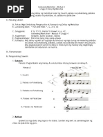 Music 5 - Detailed Lesson Plan | PDF