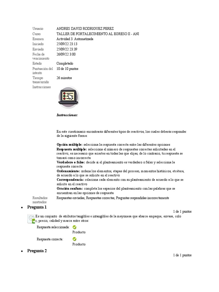 Revisar Entrega de Examen3 | PDF