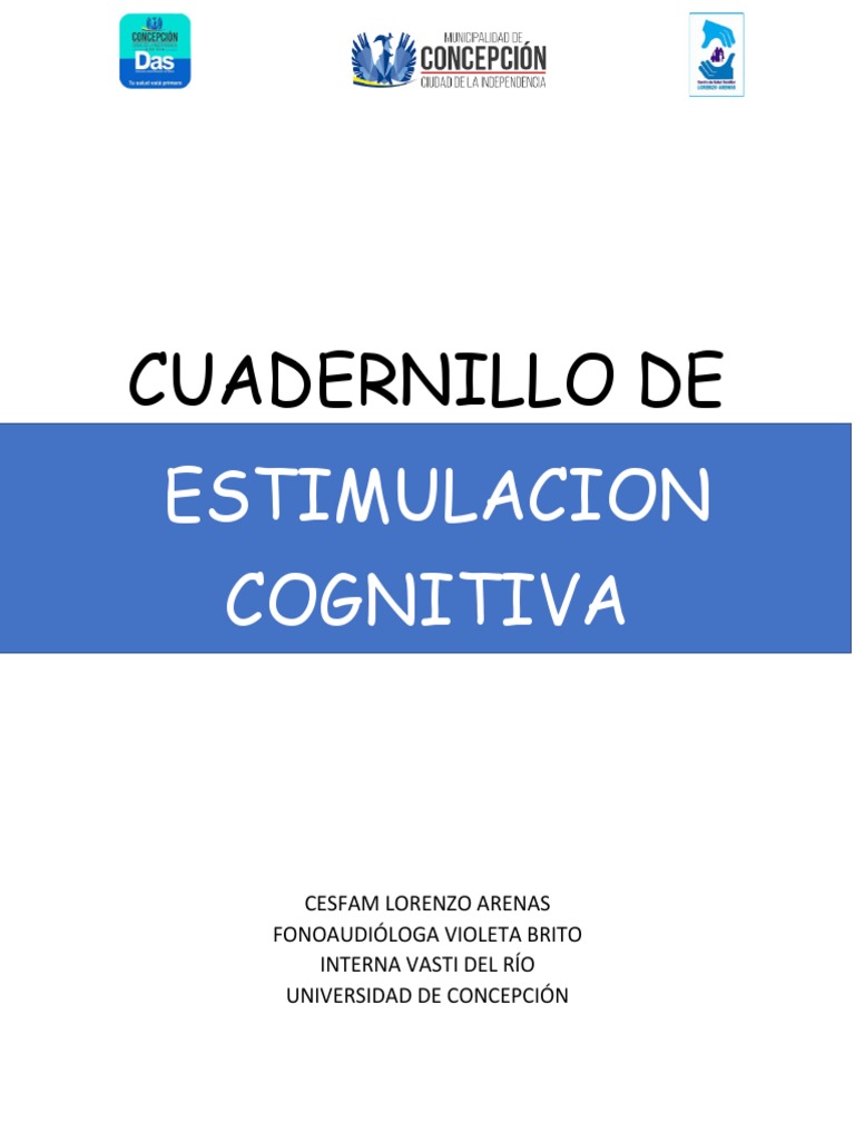 Cuadernillo de Estimulacion Cognitiva | PDF | Atención | Memoria