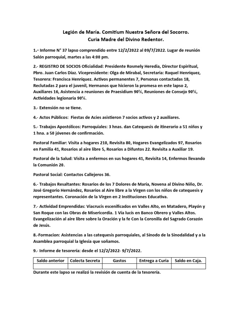 Legión de María | PDF | Rosario