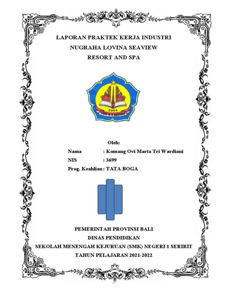 Laporan Praktek Kerja di Nugraha Lovina | PDF