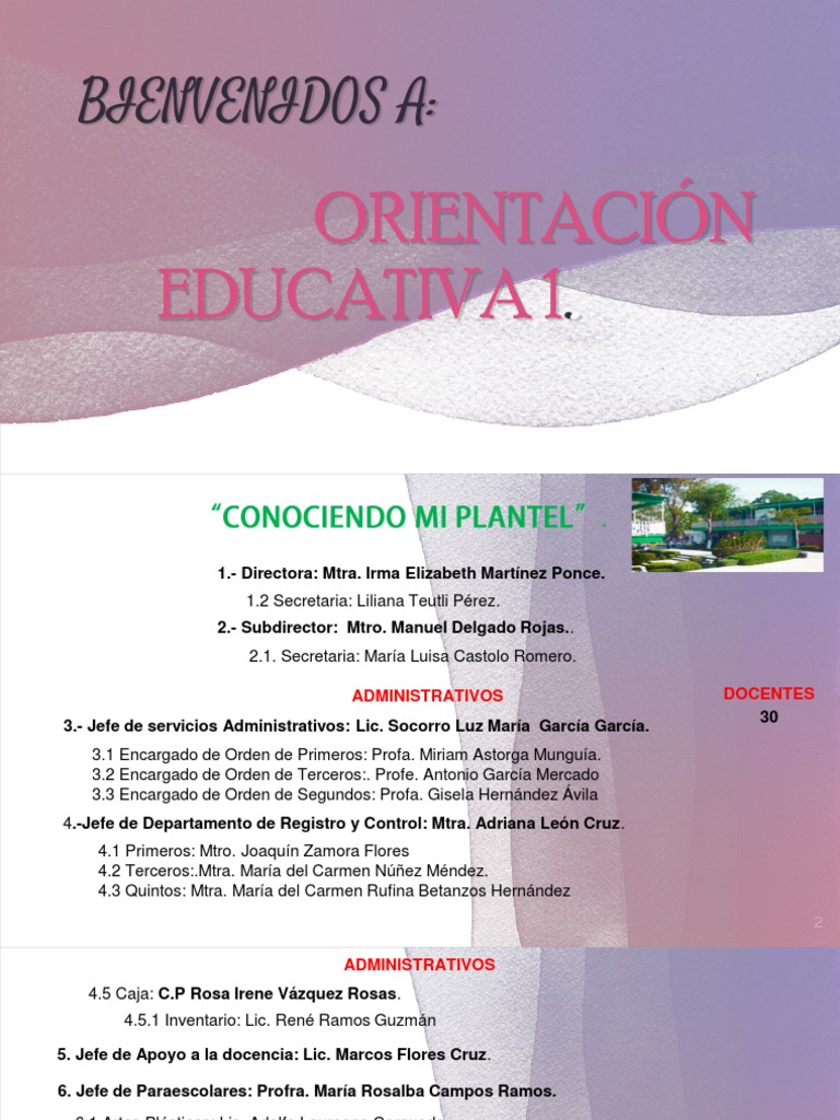 2.. - Clase de Orientación Educativa I | PDF