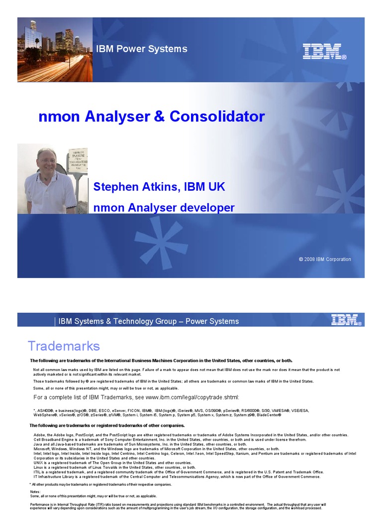 Nmon Analyser & Consolidator | PDF | Intel | Ibm System I