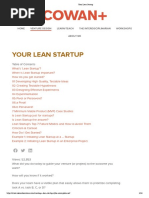 The Lean Startup | PDF | Lean Startup | Startup Company