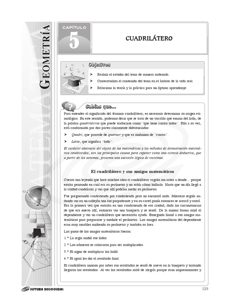3 - Geom - 5° UNI - Cap5 - 2021 | PDF | Triángulo | Perpendicular