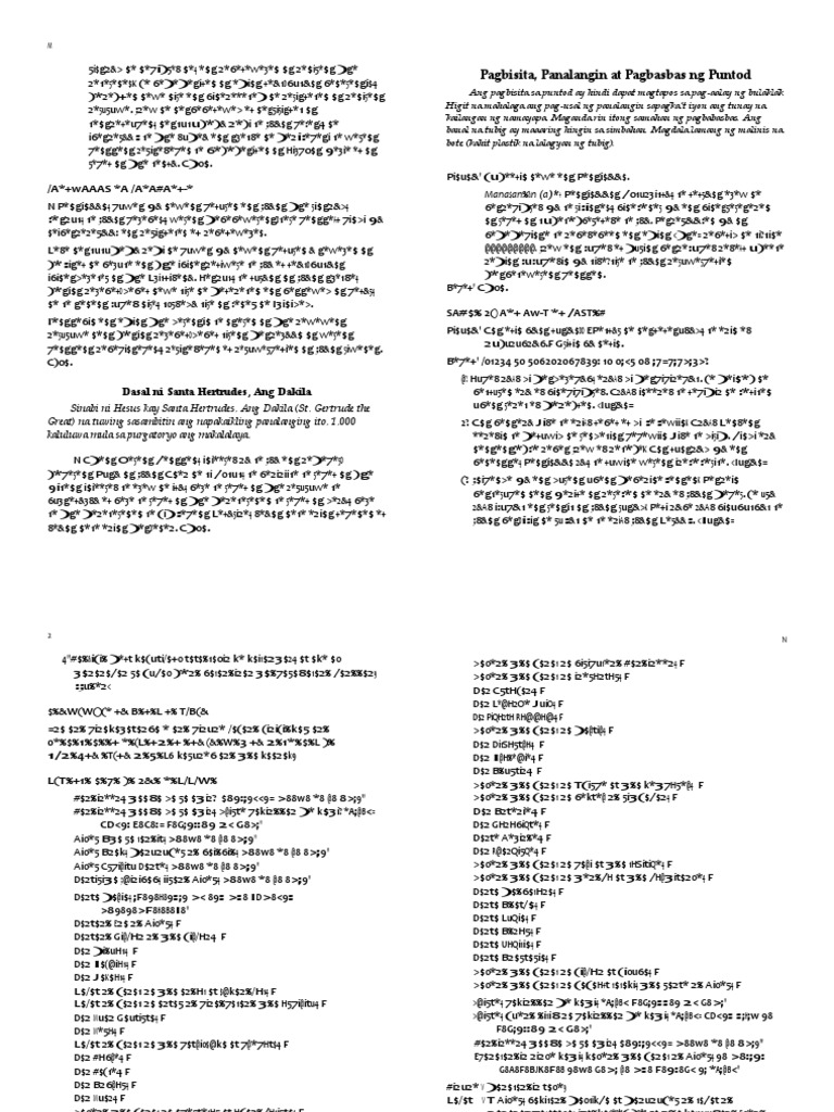 Pagbisita Panalangin at Pagbasbas Sa Puntod | PDF